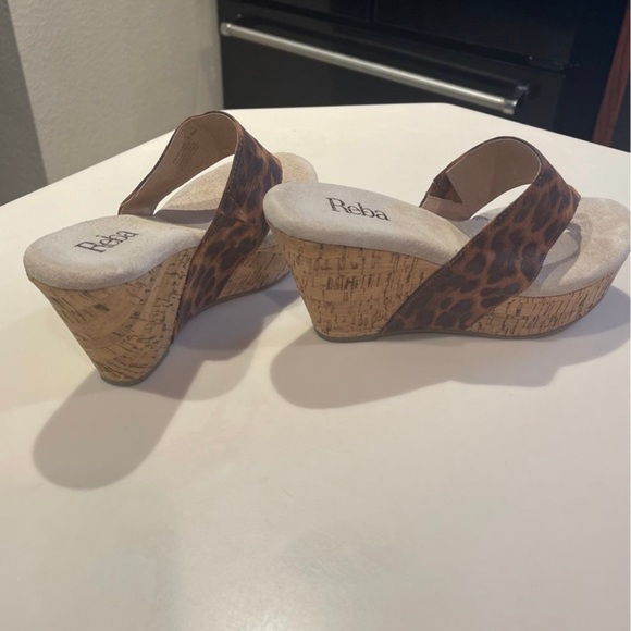 Reba | Shoes | Reba Rebekah Wedge Sandals 65 | Poshmark